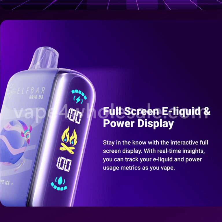 Elf Bar Raya D3 25000 Puffs Disposable Vape Wholesale